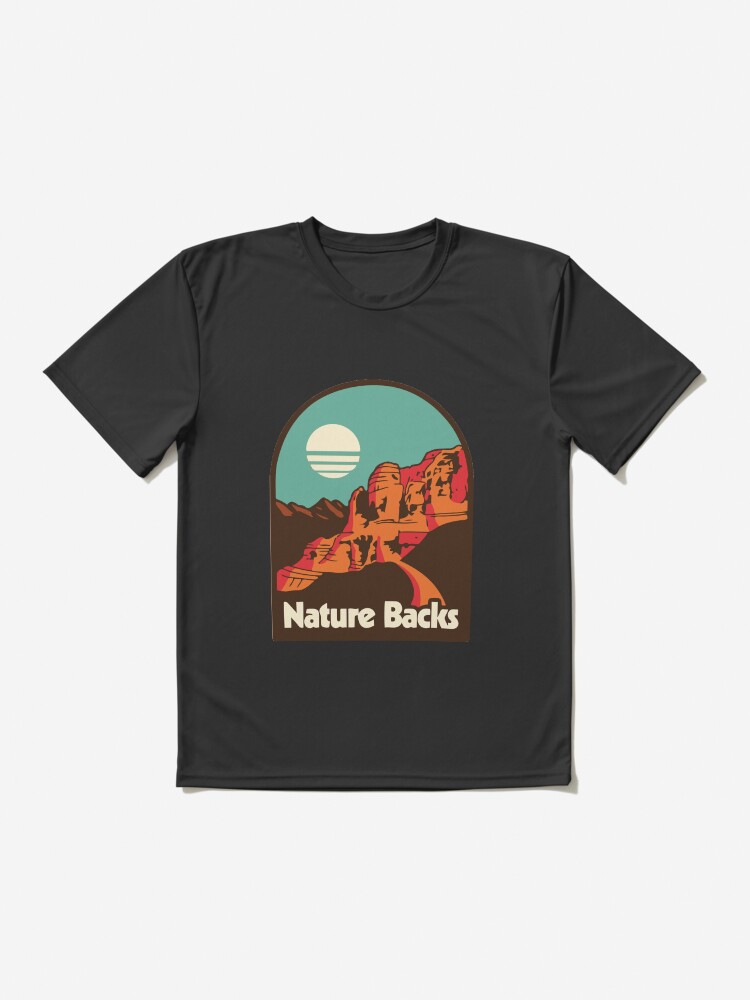 "nature backs" Active T-Shirt for Sale by Mahyeddine | Redbubble