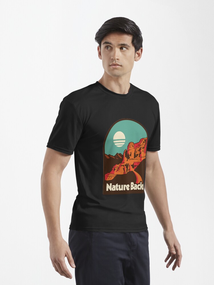 "nature backs" Active T-Shirt for Sale by Mahyeddine | Redbubble