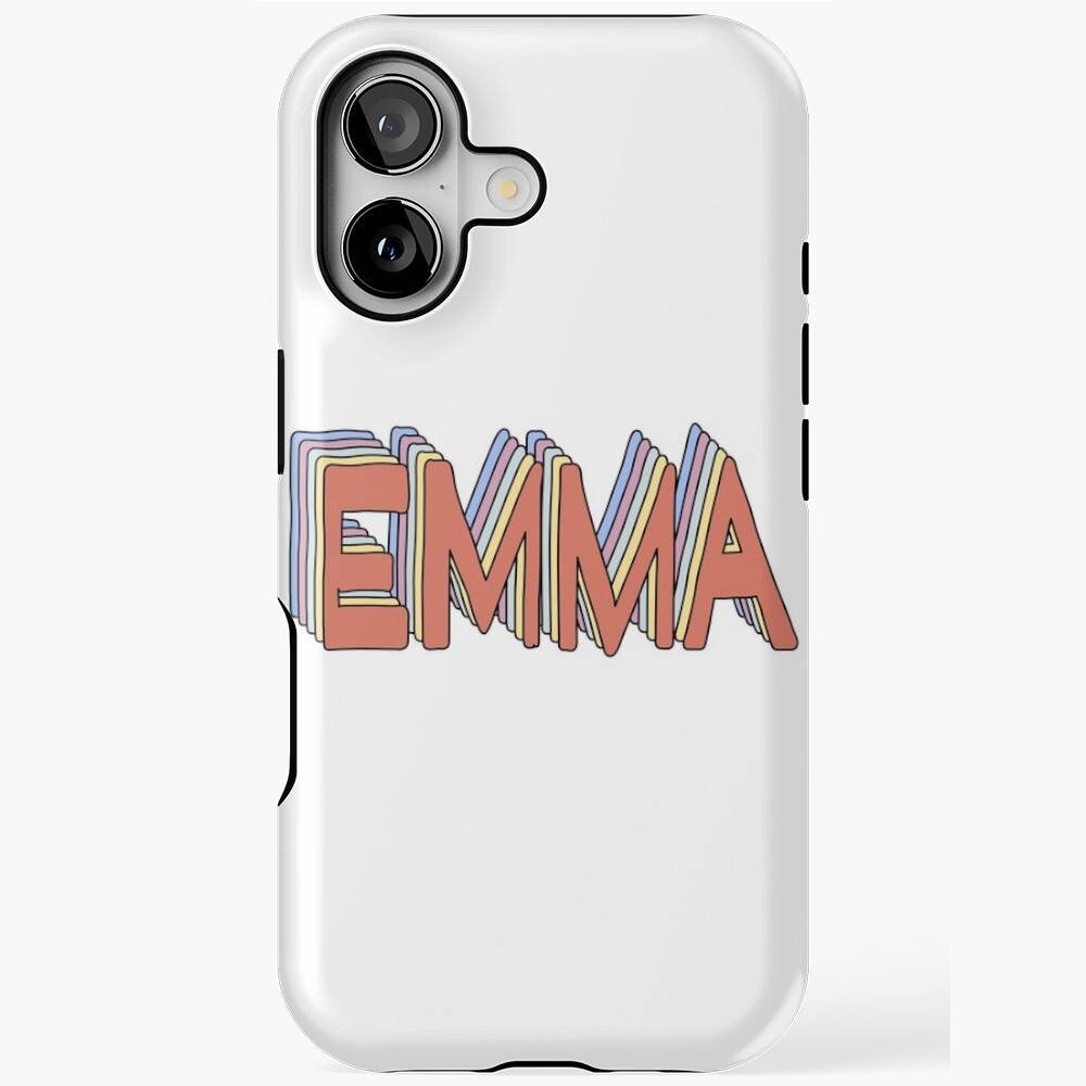 "Emma Name " Sticker for Sale by ashleymanheim | Redbubble