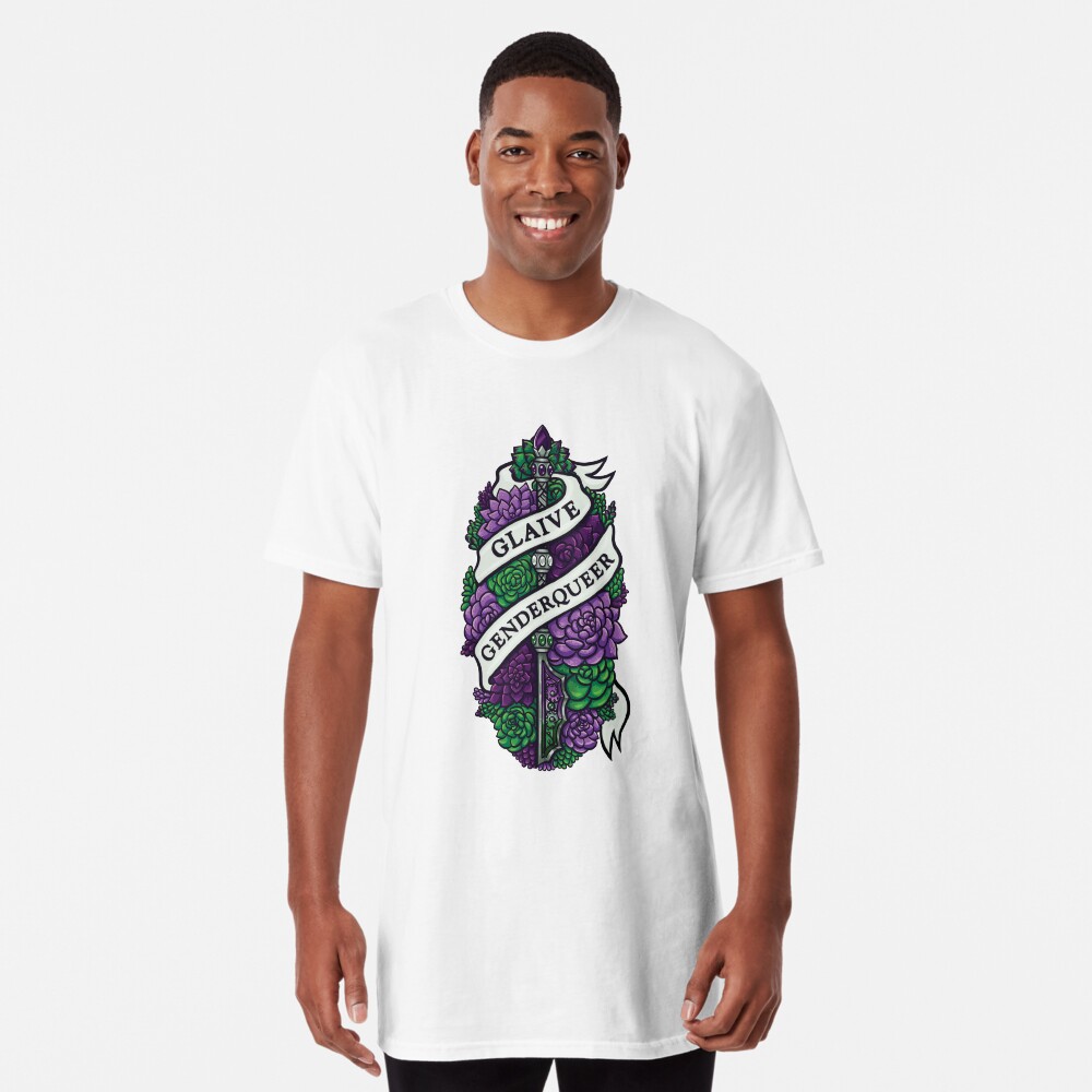 "GLAIVE GENDERQUEER" Sticker for Sale by foxflight | Redbubble