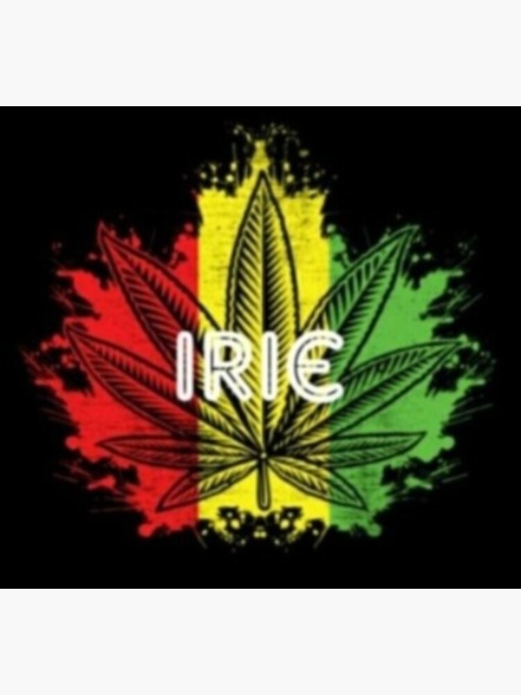 "IRIE!" Sticker by Wilksy1 | Redbubble