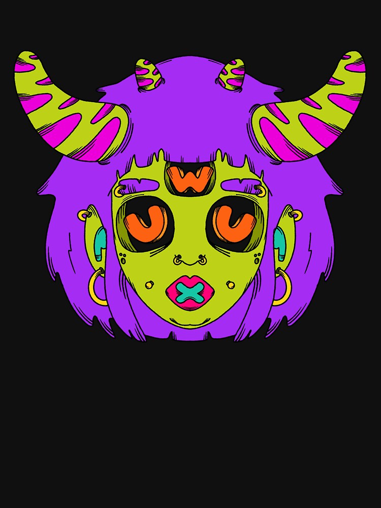 "goth kawaii uwu girl" T-shirt for Sale by 0twrecks0 | Redbubble | goth ...