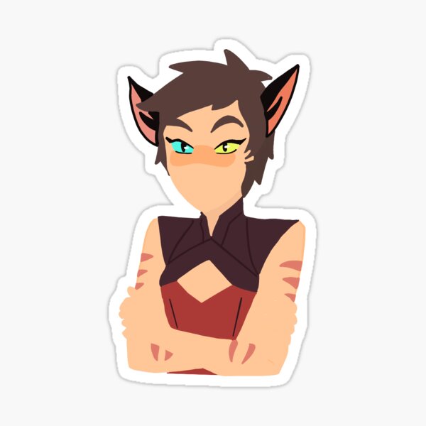 "Catra" Sticker for Sale by sydneycotoole | Redbubble