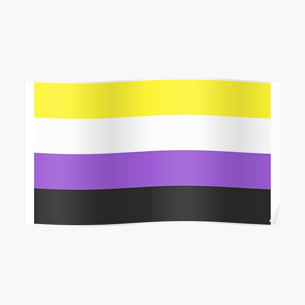 Non Binary Flag Posters | Redbubble