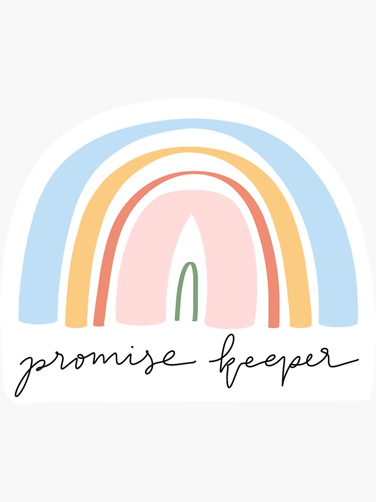 "promise keeper sticker" Sticker for Sale by kathkam | Redbubble