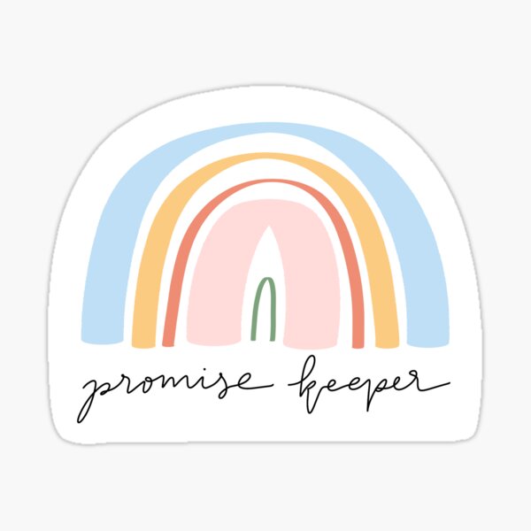 "promise keeper sticker" Sticker for Sale by kathkam | Redbubble