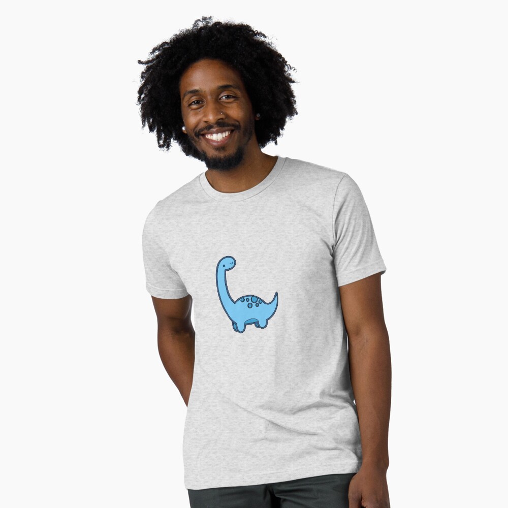 "Cute Blue Dino " Sticker for Sale by ellencarney13 | Redbubble