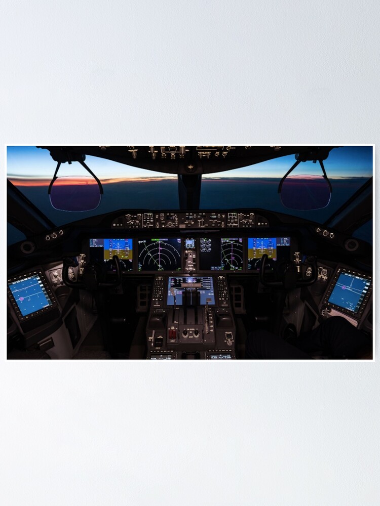 "Boeing 787" Poster for Sale by RileySchaumburg | Redbubble