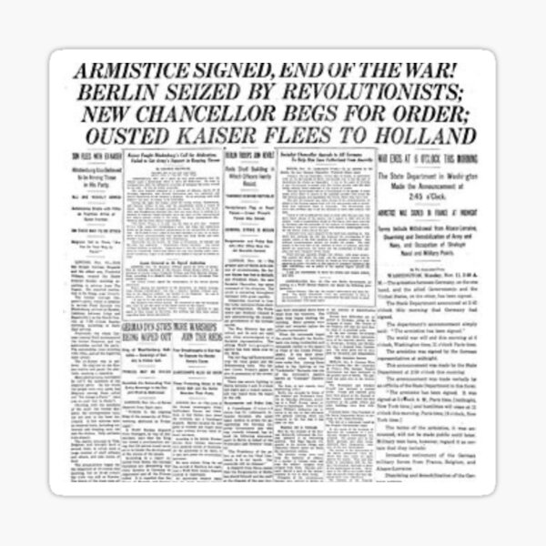 "Newspaper article" Sticker for Sale by Lavender823s | Redbubble