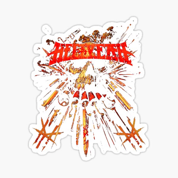 Hellyeah Band Stickers | Redbubble