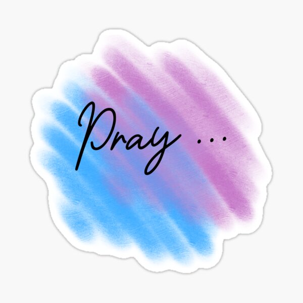 "Prayer" Sticker by Psalms91 | Redbubble