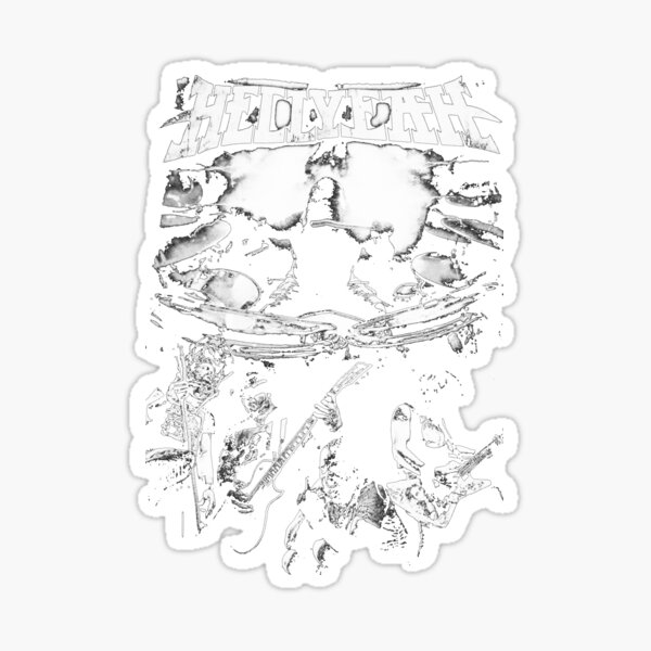 Hellyeah Band Stickers | Redbubble