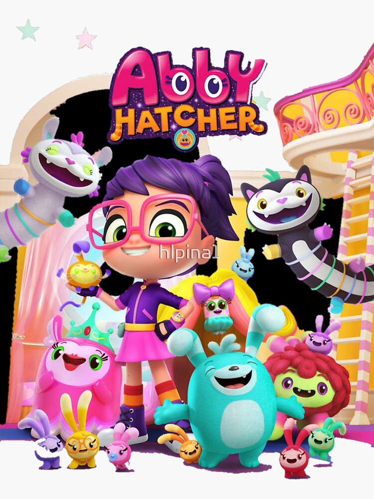 " Abby hatcher " Sticker for Sale by hlpina1 | Redbubble