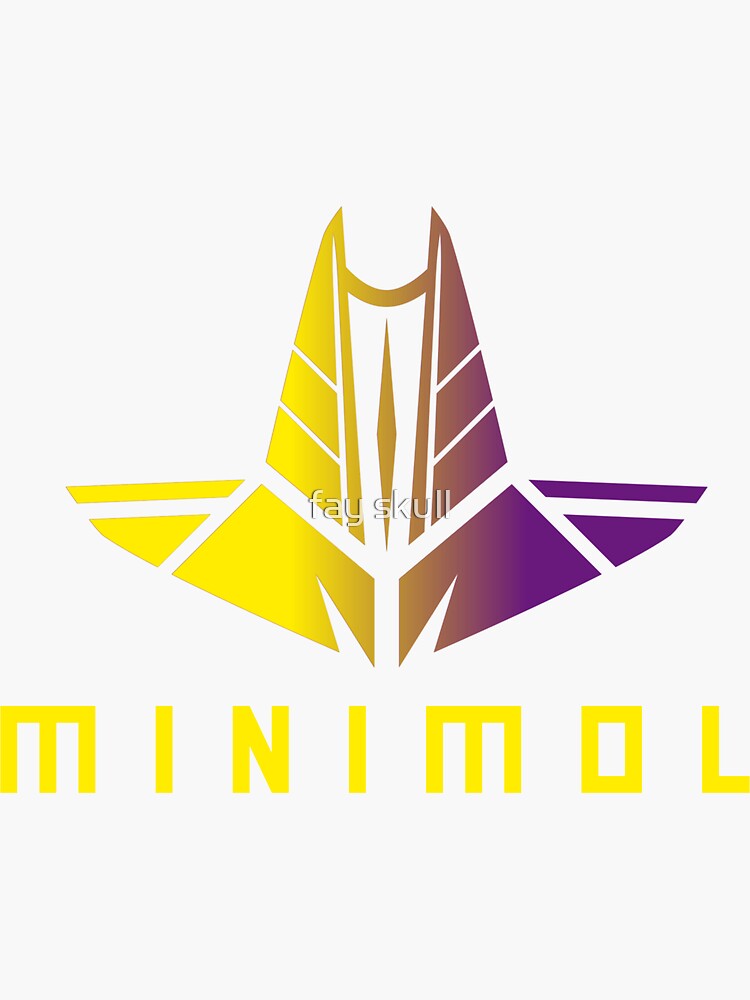 "Minimol" Sticker for Sale by Jaheil | Redbubble
