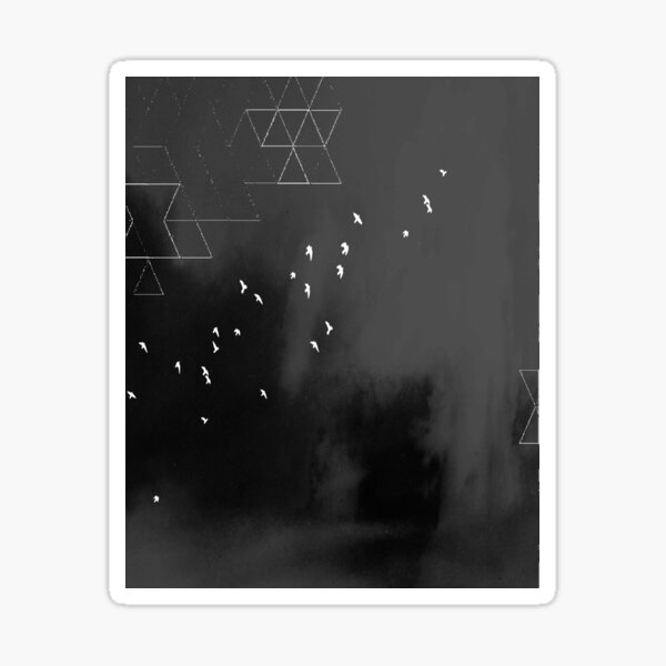 "Dark night" Sticker for Sale by SaviSkt | Redbubble