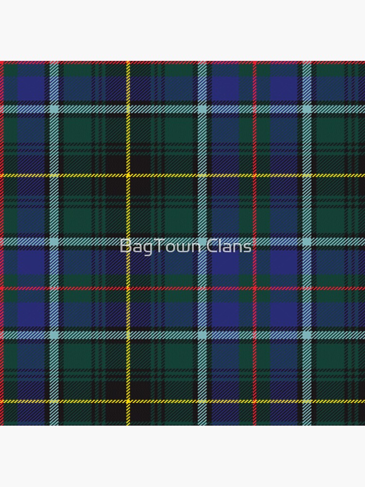 "Clan MacInnes Tartan " Sticker for Sale by ljrigby | Redbubble