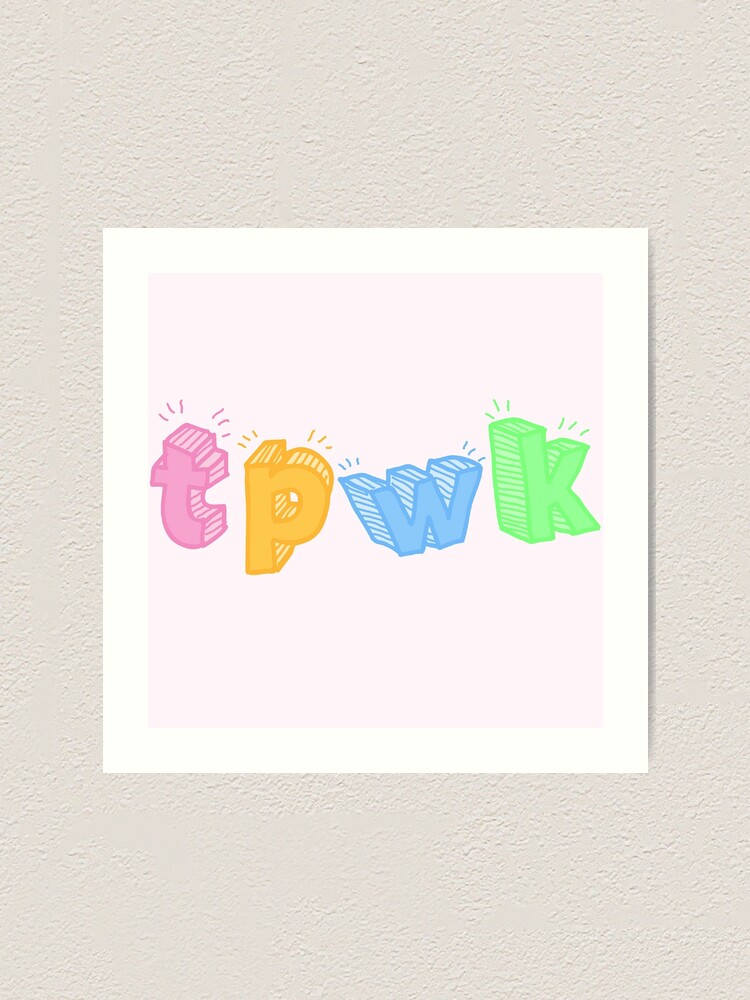 "tpwk illustrative piece" Art Print for Sale by khushimali | Redbubble