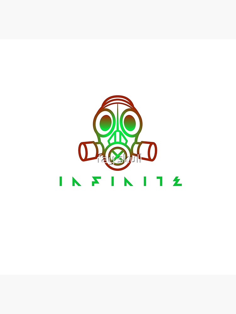 "Infinity Gas Mask" Poster by Jaheil | Redbubble