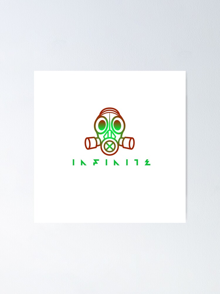 "Infinity Gas Mask" Poster by Jaheil | Redbubble