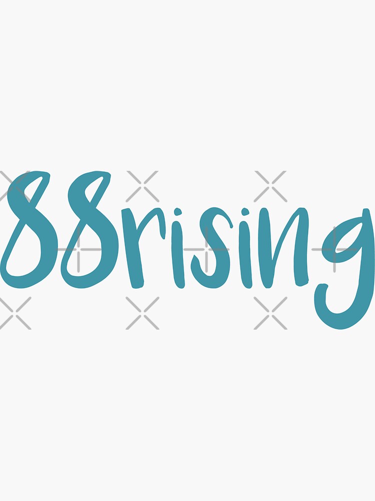 "88Rising" Sticker for Sale by dnw946 | Redbubble