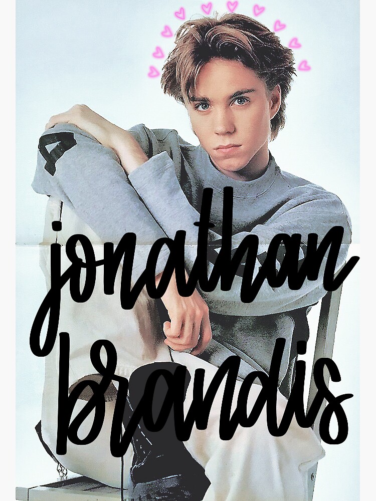 "jonathan brandis" Sticker for Sale by hanna5s | Redbubble