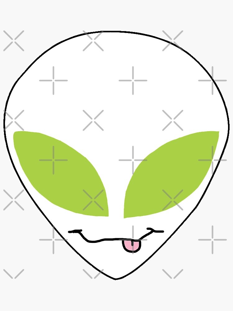 "alien tongue" Sticker for Sale by dylanreich | Redbubble
