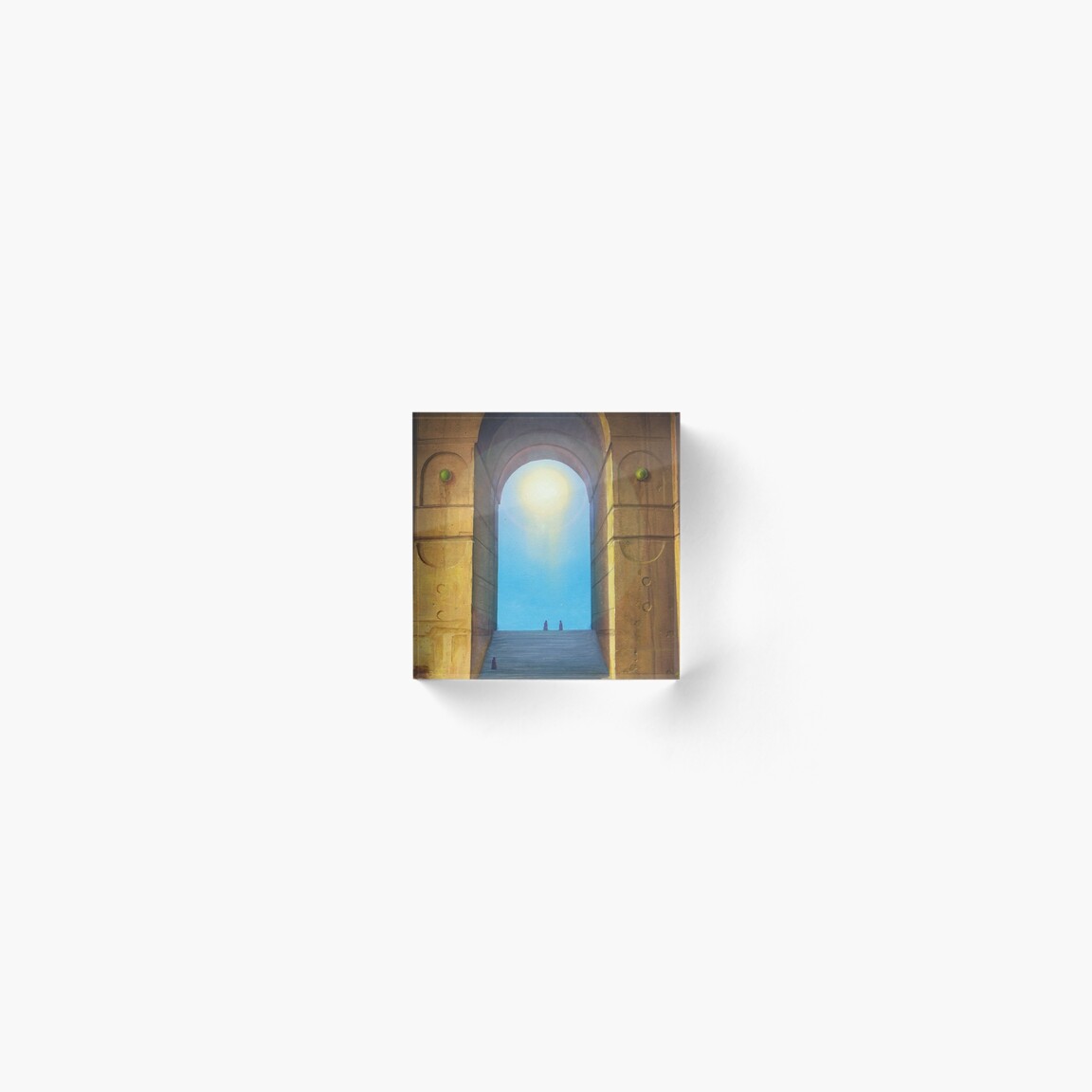 "Gate of Wisdom" Acrylic Block for Sale by TThiemeyer | Redbubble