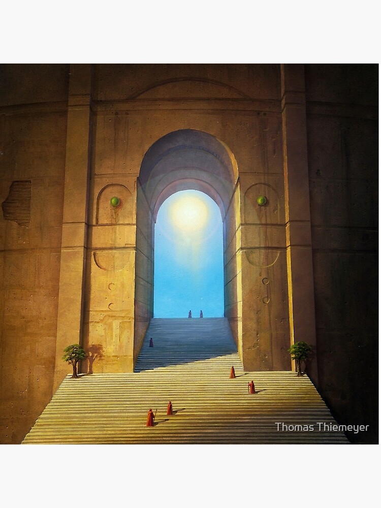 "Gate of Wisdom" Acrylic Block for Sale by TThiemeyer | Redbubble