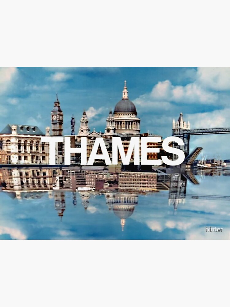 "Thames TV Logo" Sticker for Sale by hinter | Redbubble