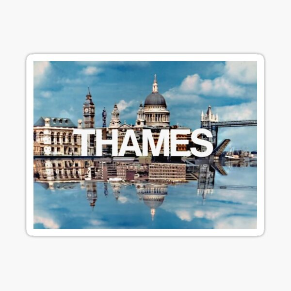 "Thames TV Logo" Sticker for Sale by hinter | Redbubble