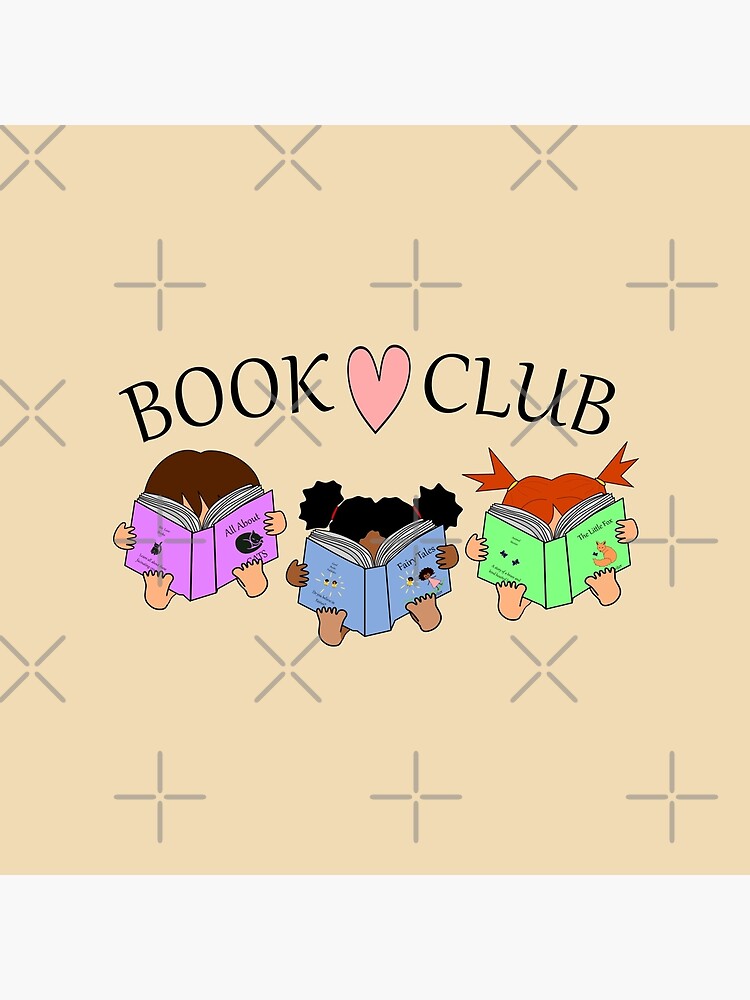 "Book Club - Kids Reading " Art Board Print for Sale by nutmegfairy ...