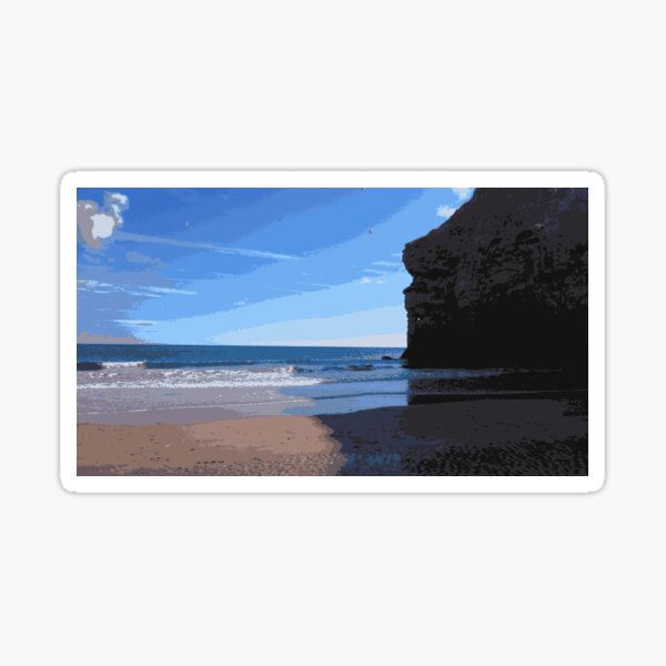 "Marsden Rock" Sticker for Sale by TyneDesigns | Redbubble
