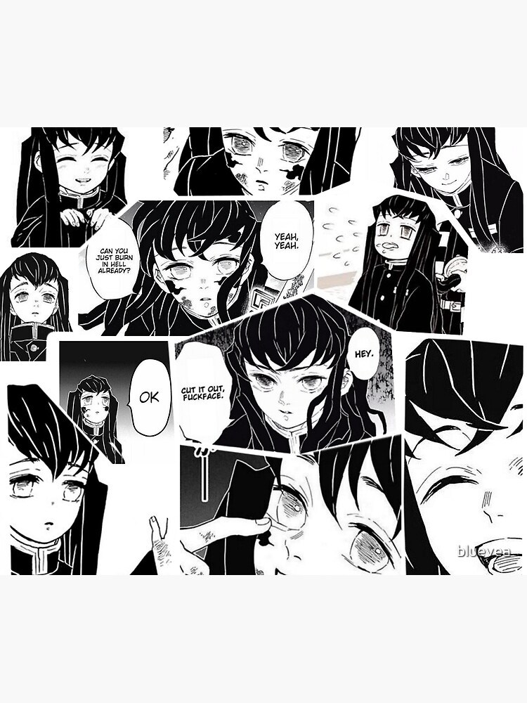 "muichiro manga panels" Comforter for Sale by bluevea | Redbubble