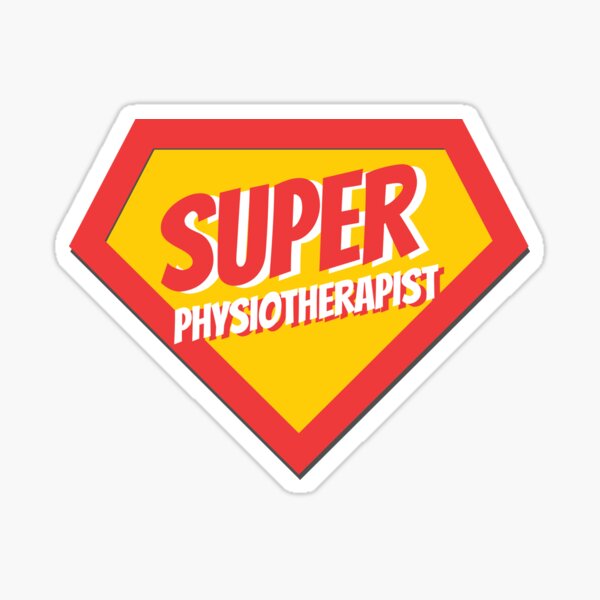 "Physiotherapist Gifts | Super Physiotherapist" Sticker for Sale by ...