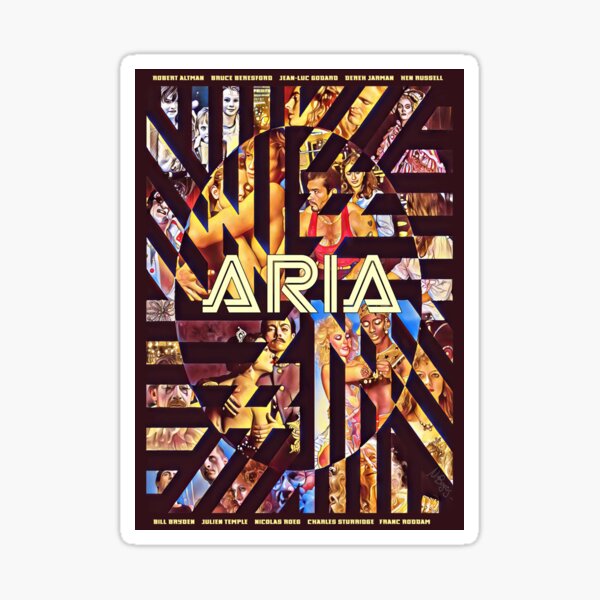 "Aria" Sticker by nikbogris | Redbubble