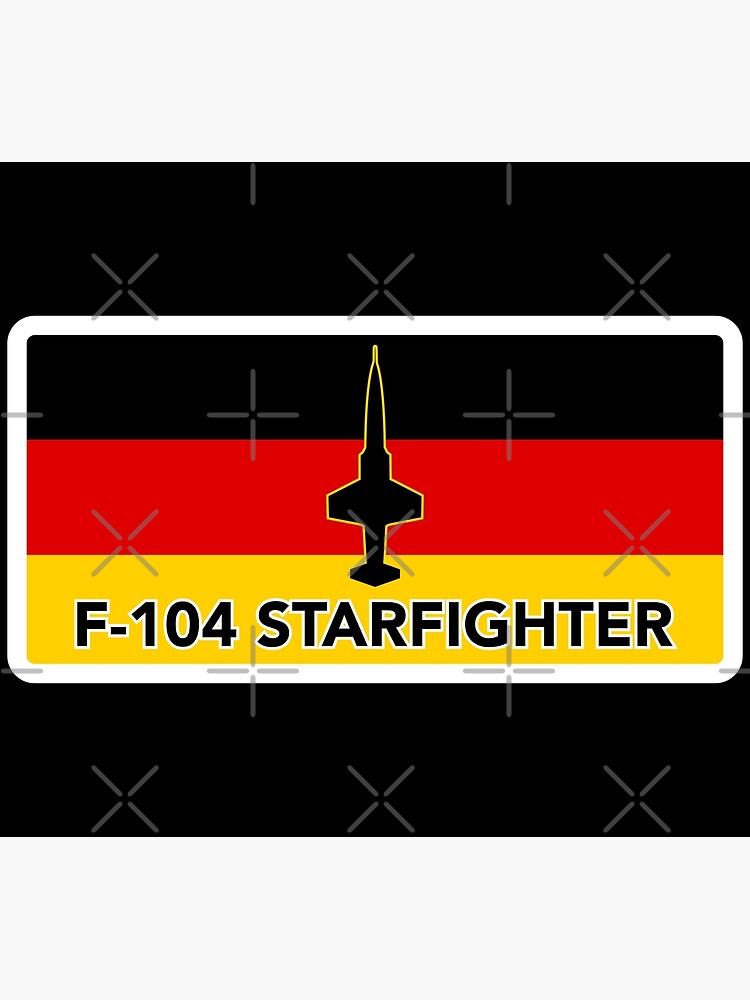 "German F-104 Starfighter Patch" Poster by StrongVlad | Redbubble
