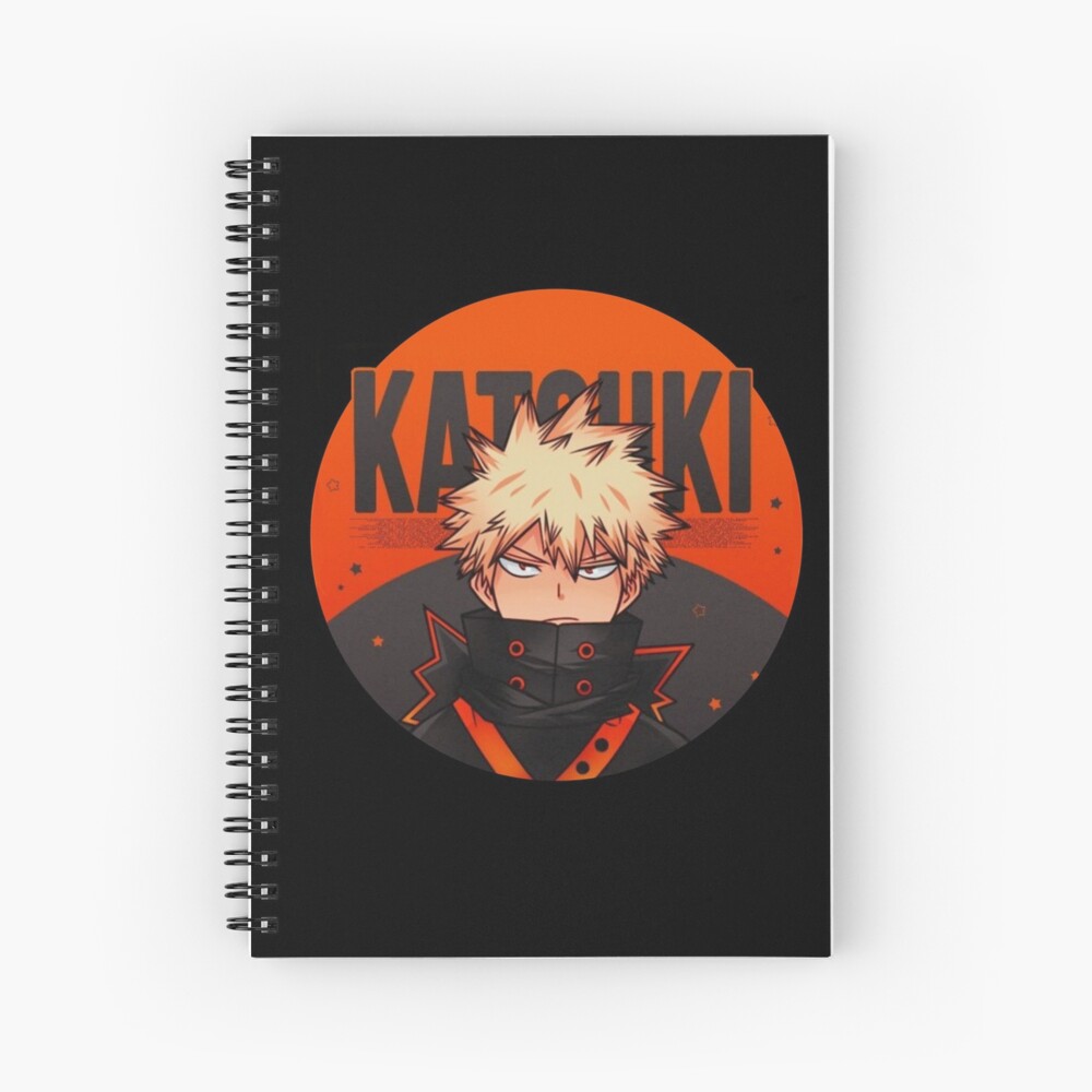 "Katsuki MHA" Spiral Notebook for Sale by smuttykitten | Redbubble