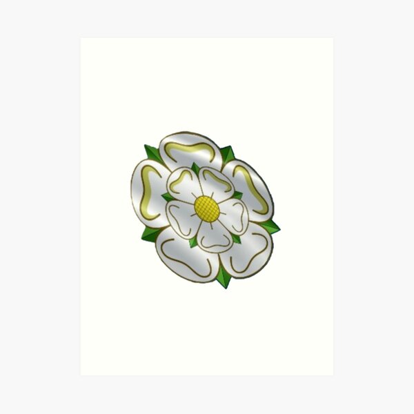 Yorkshire Rose Art Prints | Redbubble