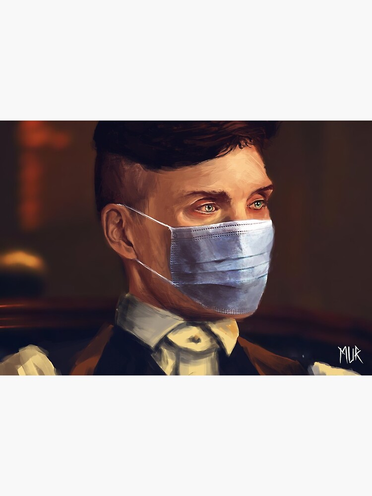 "Tommy Shelby Peaky Blinders Mask" Mask for Sale by Doriartist | Redbubble