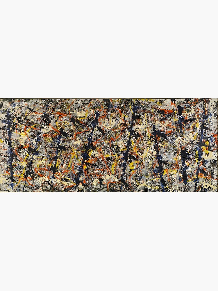 "Jackson Pollock - Blue Poles - abstract expressionist painting ...
