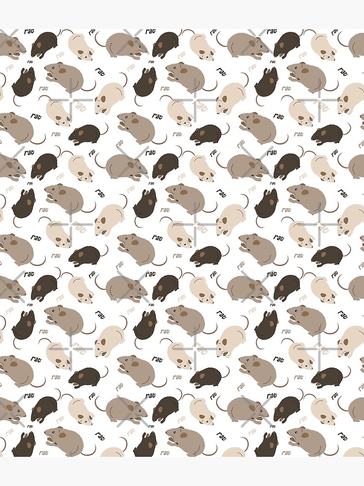 "Rat pattern" Backpack for Sale by Illutino | Redbubble
