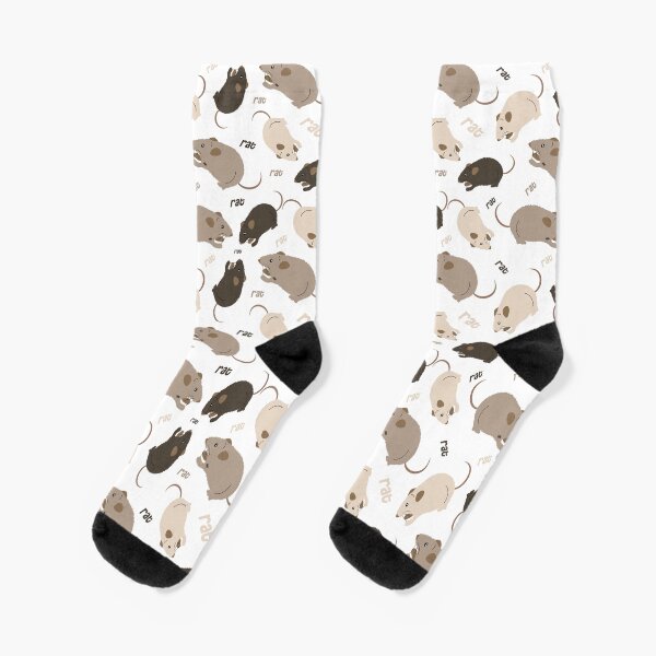 "Rat pattern" Socks for Sale by Illutino | Redbubble