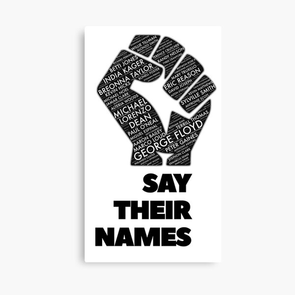 "Black power fist - saytheirnames - say their names - BLM FIST - Black ...