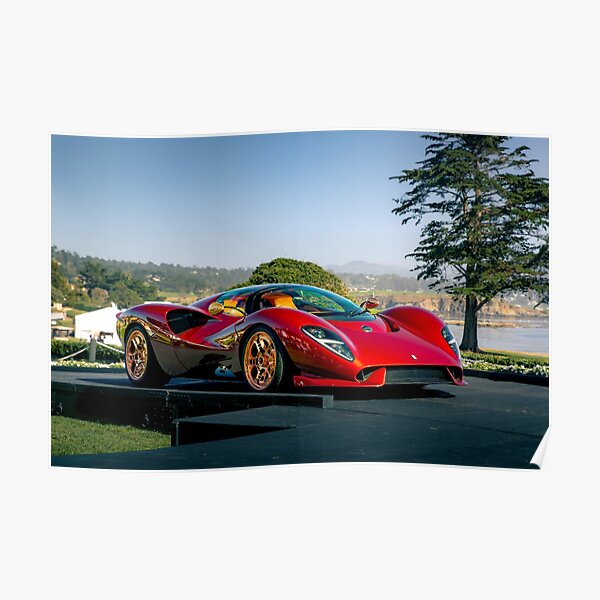 "De Tomaso P72" Poster by dcoynepics | Redbubble