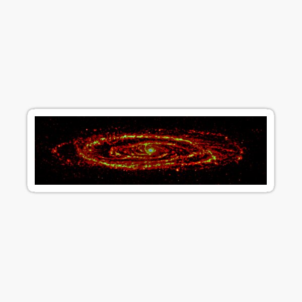 "Andromeda Galaxy" Sticker by boogeyman | Redbubble