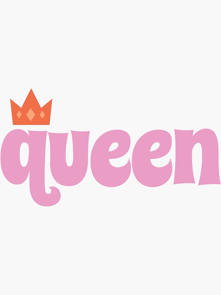 "Queen sticker " Sticker by Shamssy | Redbubble