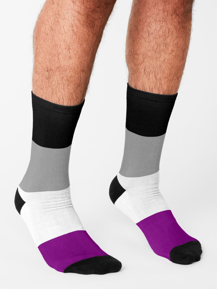 "Asexual Pride Flag" Socks for Sale by BohemianAtlas | Redbubble