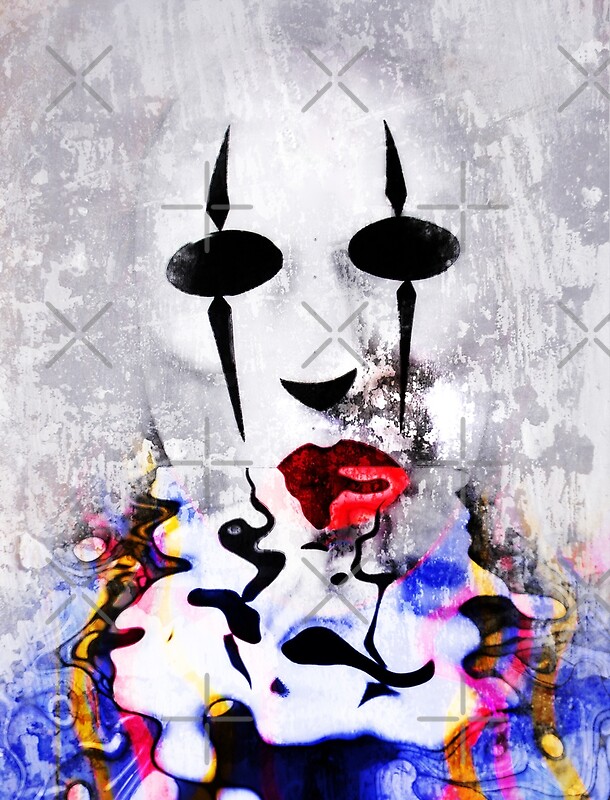 "Behind The Mask - Image and Poem" by CarolM | Redbubble