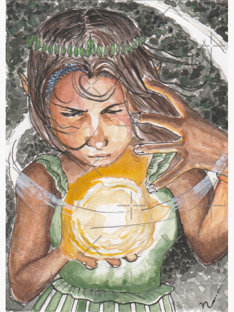 "Sorceress Fae" Sticker by Ntfranzese | Redbubble