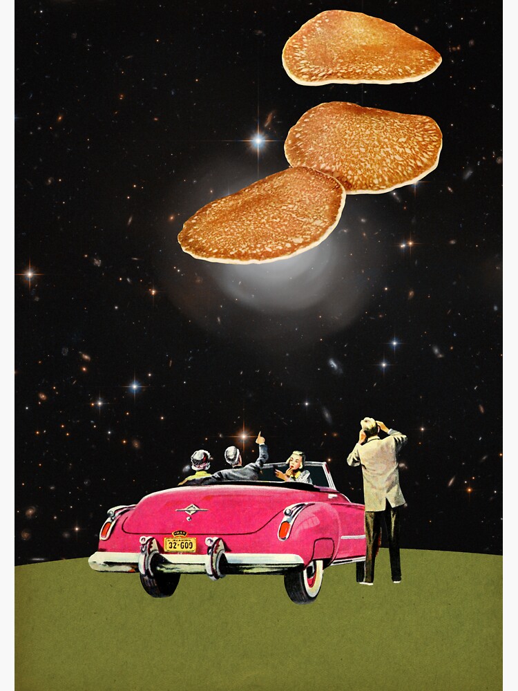 "Unidentified flying object" Sticker for Sale by lerson | Redbubble